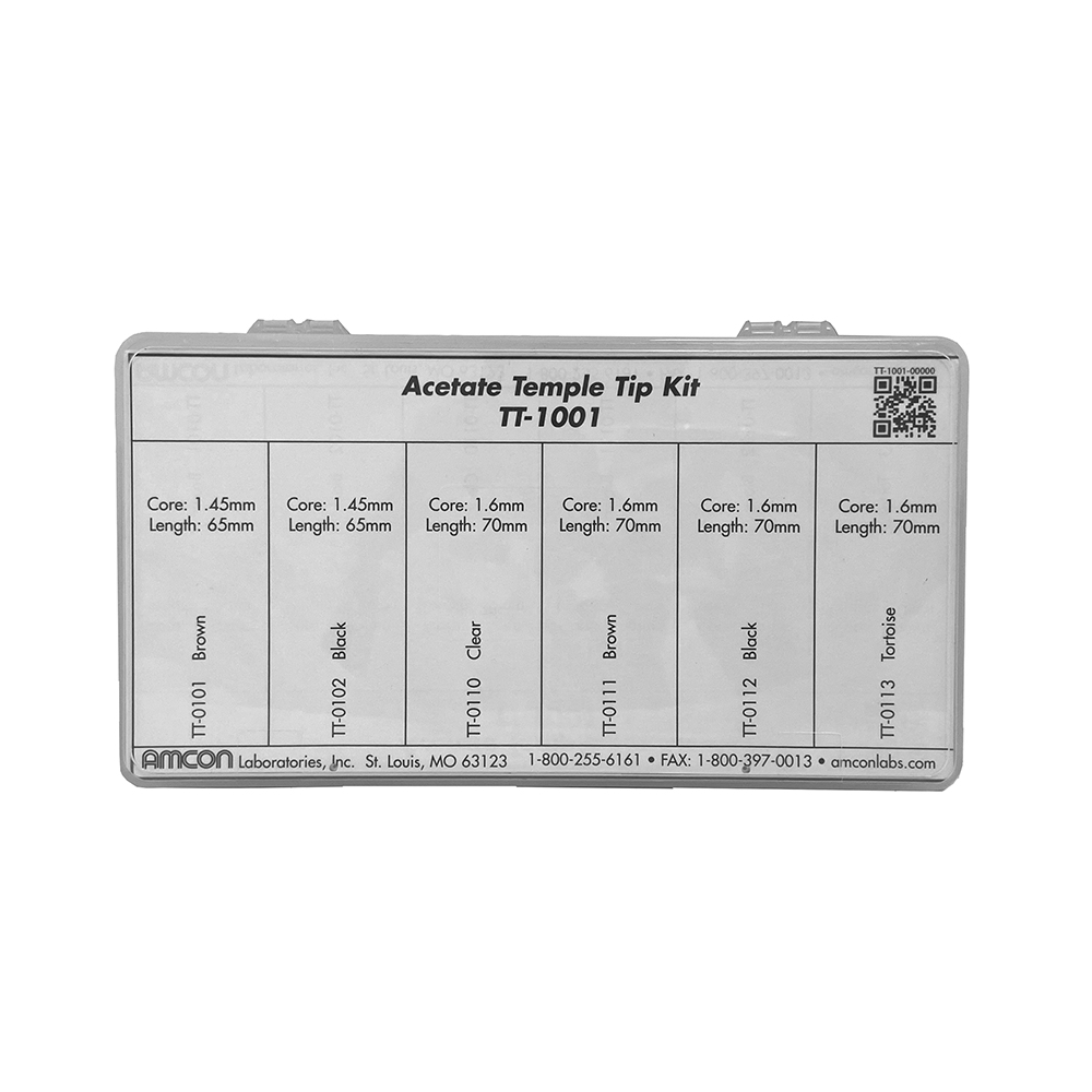 Acetate Temple Tip Kit by Amcon